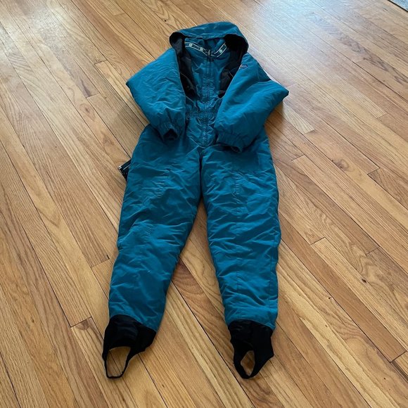 Jackets & Coats | Ski Snow Jumpsuit Onesie Authentic Vintage From 8s90s ...